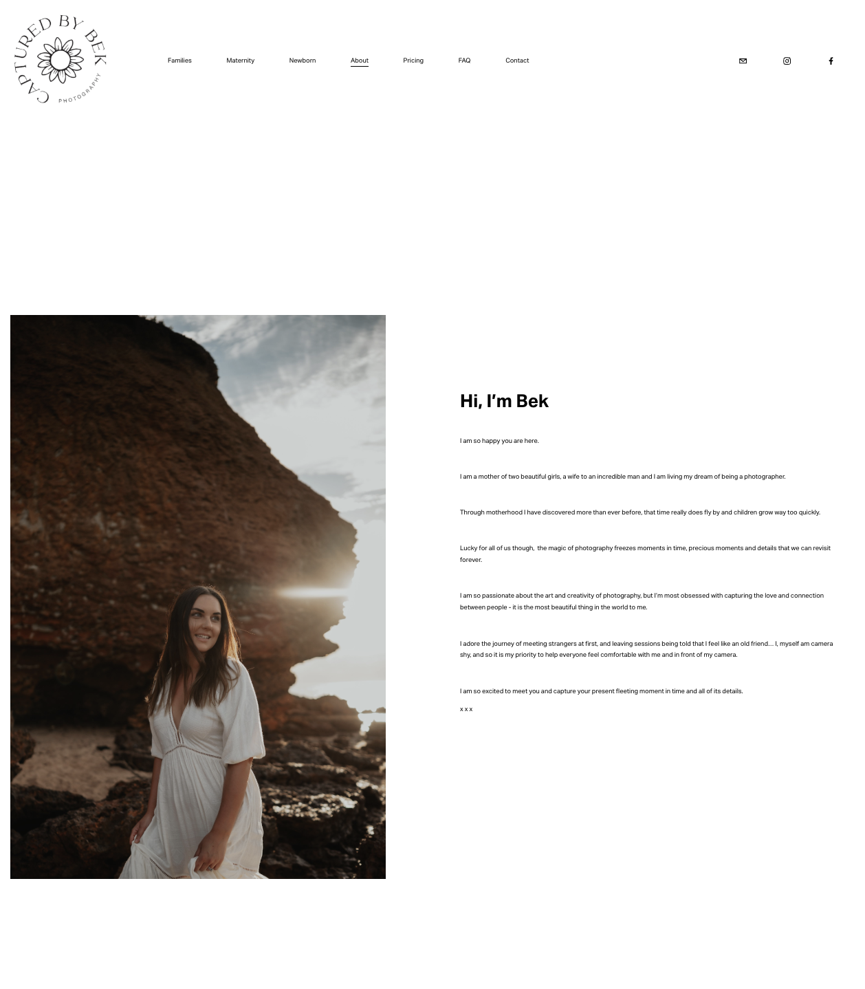 Case Study: How Bek Byrne Revamped Her Photography Website in Just One Weekend with a High ...